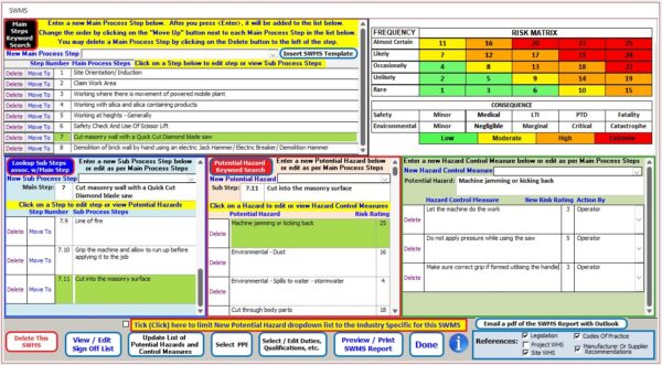 SWMS Software - JSEAsy - Australia