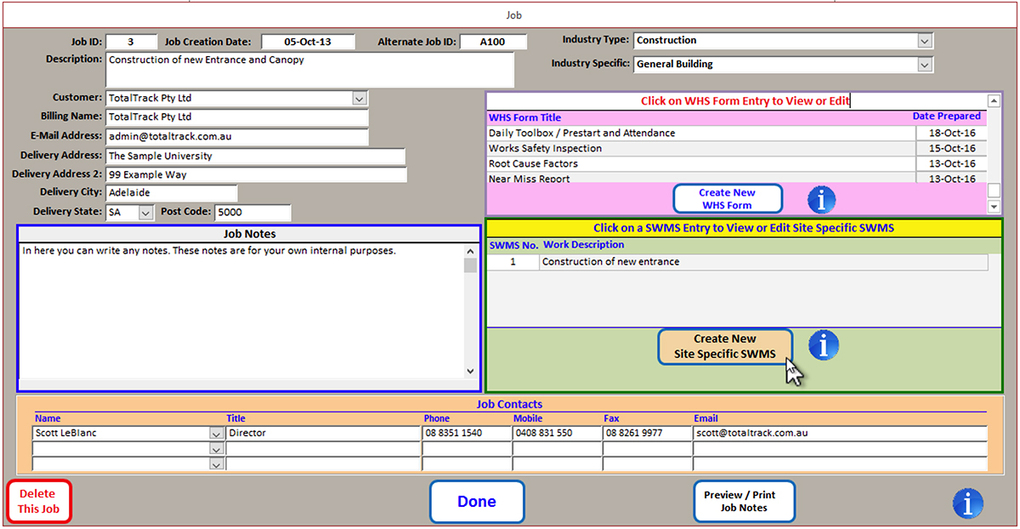 Create a Site-Specific SWMS - JSEAsy - New Zealand