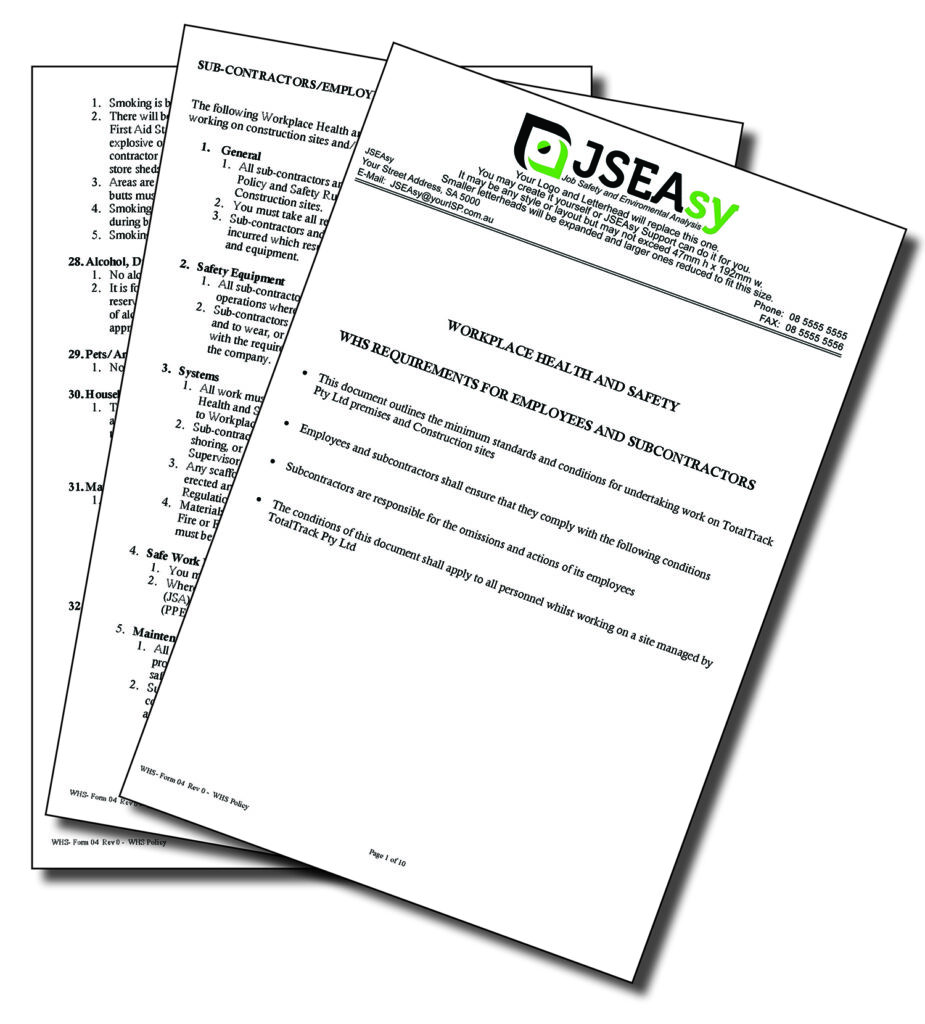 OSH Policy - JSEAsy - United States