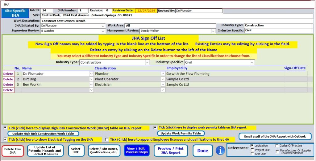 JHA signoff - JSEAsy - United States