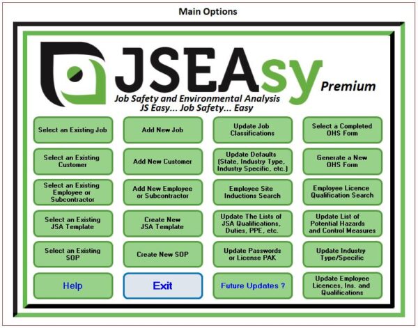 JSEAsy Safety Software - JSEAsy