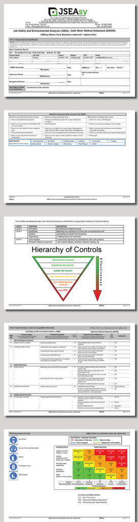 Working at Heights JSA - JSEAsy
