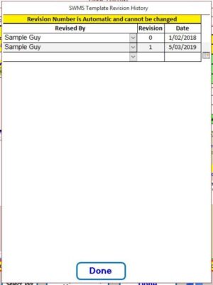 Select an Existing SWMS Template - JSEAsy